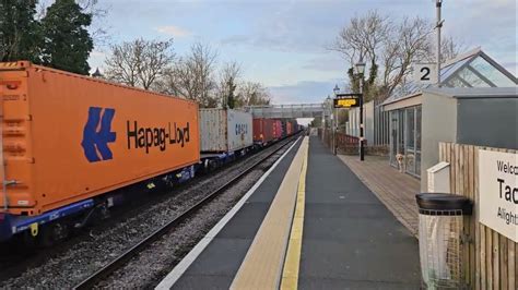Class 66784 Keighley And Worth Valley Railway Through Tackley 2103