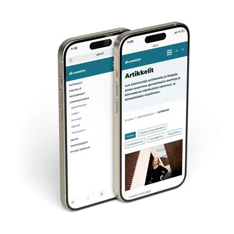 Ains Verkkosivujen Uudistaminen