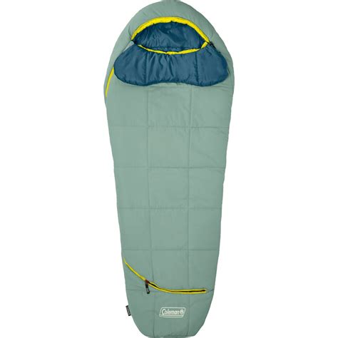 Coleman Big Bay Mummy Sleeping Bag 20f Synthetic Hike And Camp