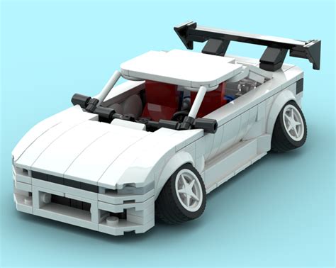 Lego Moc Nissan Silvia S14 By Scustoms Rebrickable Build With Lego