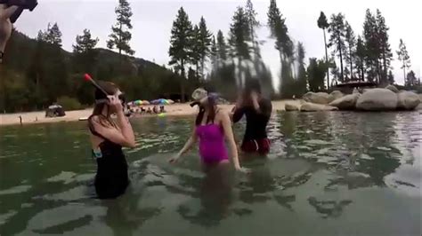 Snorkeling On Sand Harbor In Lake Tahoe Nevada Youtube