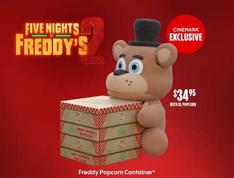 Five Nights At Freddys 2 Popcorn Bucket At Regal Amc Cinemark