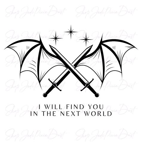 Acotar Cassian Quote Png Etsy