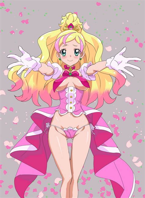 Haruno Haruka And Cure Flora Precure And 1 More Drawn By Ontaros