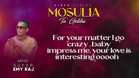 Mosulia Ta Geliba 💙 Lyrics Video Youtube