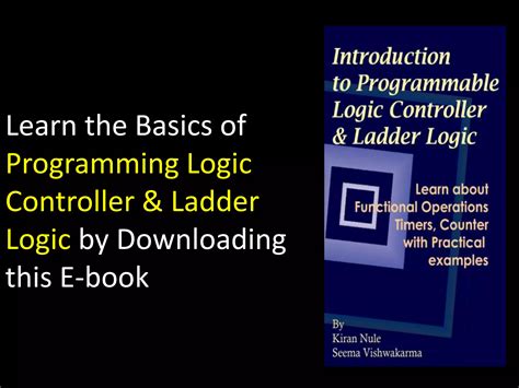 Programmable Logic Controller And Ladder Logic Programming Pptx