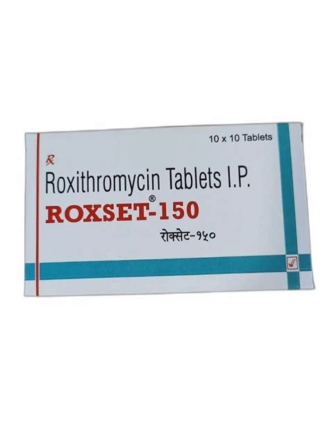 Roxithromycin Tablets 150 Mg At Rs 63 Strip Roxithromycin In Mumbai Id 27182580373