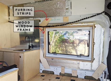 Wall Panel Installation In Camper Van Conversion