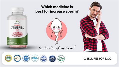 Low Sperm Count? See If Tablets Can Help You – Well Life Store