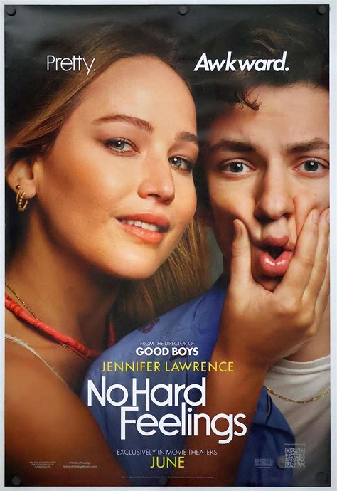 No Hard Feelings Movie Poster 2 Sided Original 27x40 2023