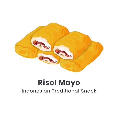 Premium Vector Hand Drawn Vector Illustration Of Risol Mayo