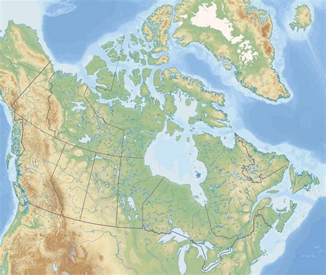 A Collection Of Canada Maps