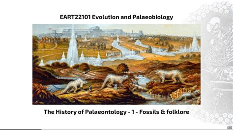 History Of Palaeontology Video 1 Eart22101 Palaeobiology And