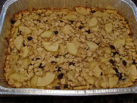 Debbies Adventures In Cooking Farfel Apple Kugel