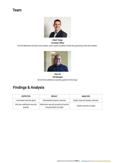 Security Remediation Plan Template