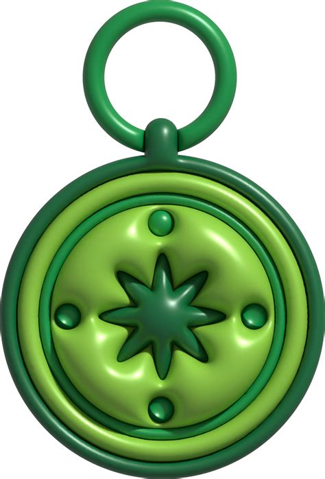 3d Illustration Compass Tool Navigation Device Compass Object For Navigation And Orientation