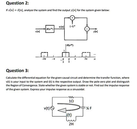 Solved Question 2 If X N F N Analyze The System And Find The
