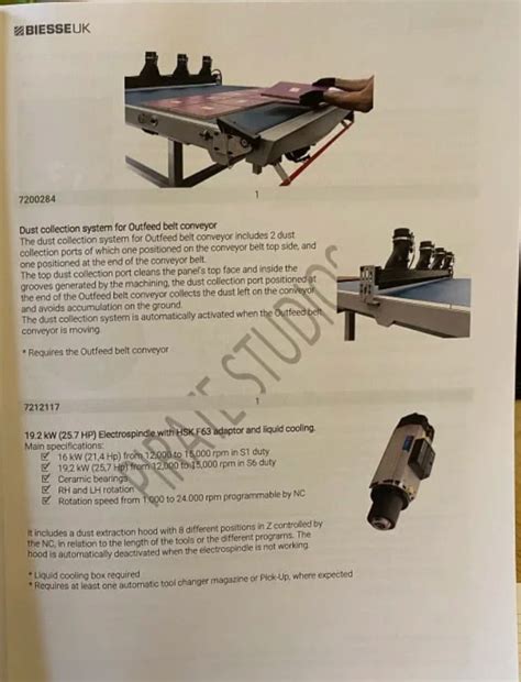 Biesse Rover A Ft 1224 Cnc Router As New Uk