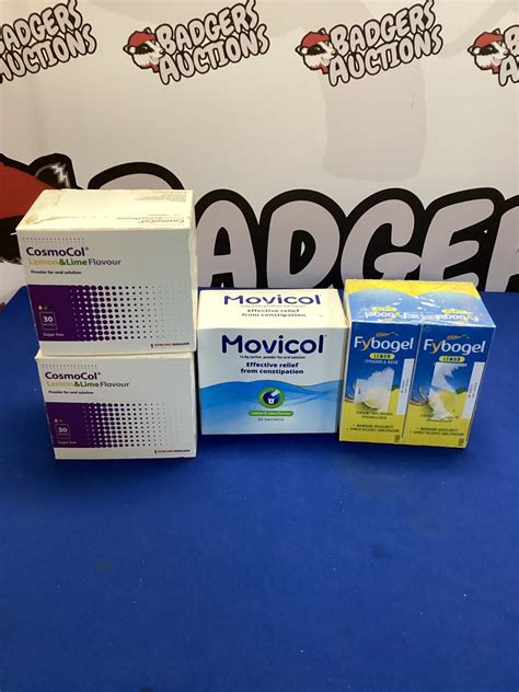 Bundle Of Constipation Medication Badgers Auctions