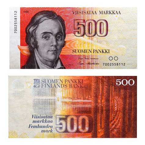 500 Mk Seteli 1986 500 Mk 1986 Viisisataa Markkaa Seteli