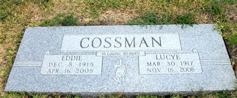 Edward J Cossman 1915 2008 Find A Grave Memorial