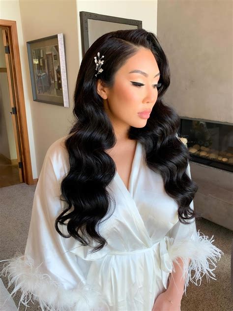 15 Glam Waves Hairstyles For Effortless Glam Mockup Hunt