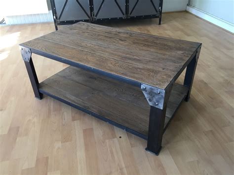 Fabriquer Table Basse Style Industriel Mobilier Design Décoration Dintérieur