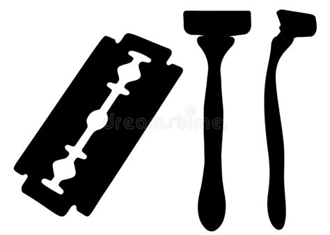 Razors And Blade Included Stock Vector Illustration Of Black 206270676