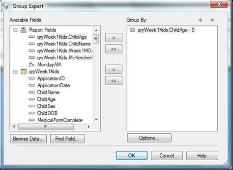 Crystal Reports Group Ranges With Specified Order Feature All About Reports