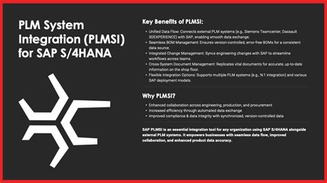 Power Of Sap Plm System Integration For Seamless Product Lifecycle
