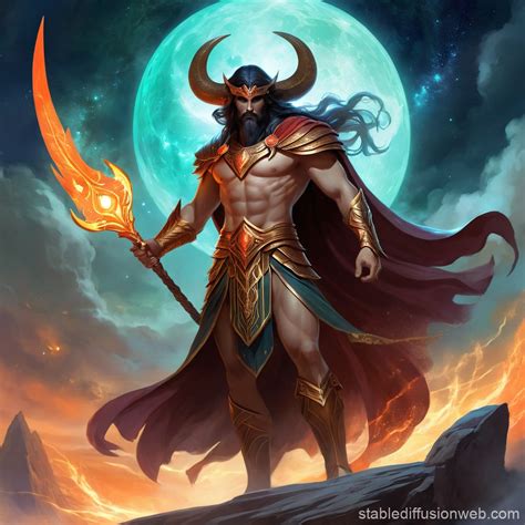 Deimos Greek God Of Terror Stable Diffusion Online