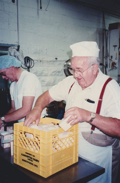 Ken Stuart And Jack Crowe Working In The Ice Cream Room At Kawartha