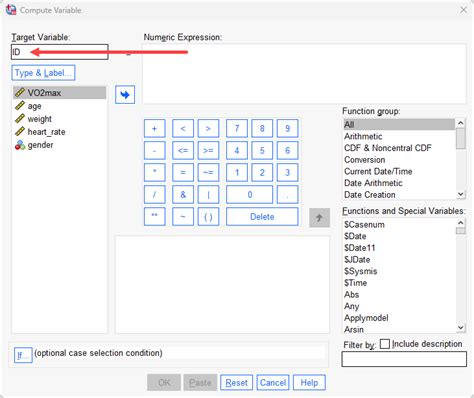 Creating An Id Variable In Spss Statistics Procedure To Create An Id Variable In Spss
