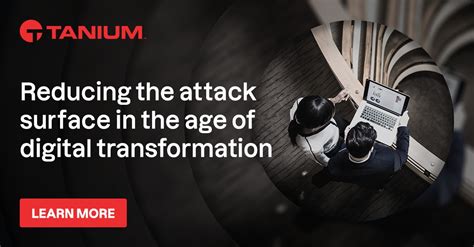 Tanium On Linkedin Protecting The It Attack Surface