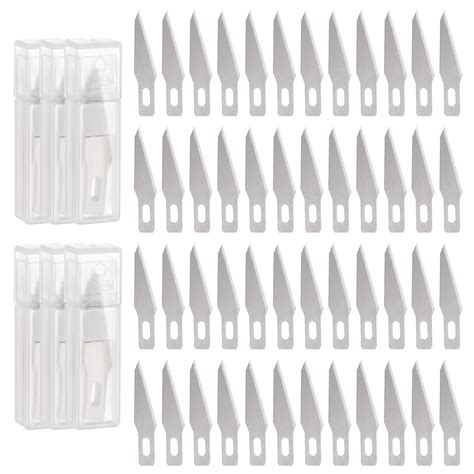 Uxcell Exacto Knife Blades 11 Hobby Knife Blades Exacto Blade Hobby Knife Blade Refills 60 Pack
