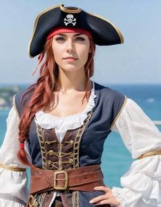 Free Pirate Costume For Girls Face Swap