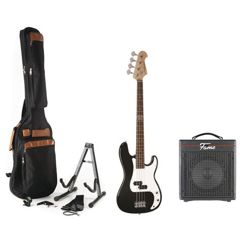 Buy Electric Bass Set Of Instrument Amp And Accessories Music Store