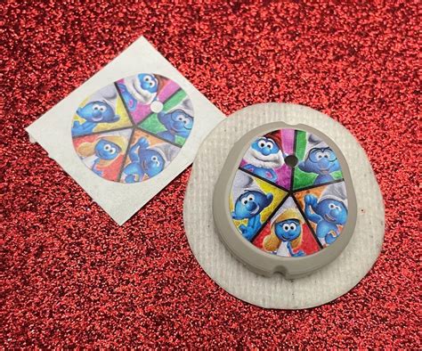 Character Inspired Dexcom G7 “tiny Blue Guys” Patches Etsy