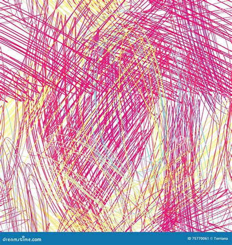 Vector Seamless Pattern Set Of Intersecting Color Lines Abstract Geometric Stylish Simple