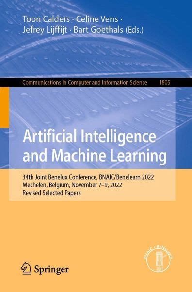 Artificial Intelligence And Machine Learning Englisches Buch Bücherde