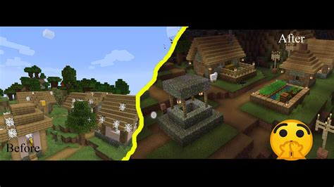 Minecraft Abandoned Village Transformation Youtube
