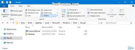 Add Custom Shortcuts To Winx Quick Link Menu In Windows 10 Tutorials