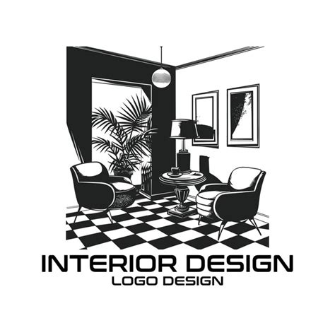 Premium Vector Interior Design Vector Logo Design