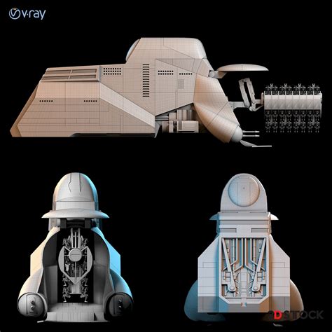 Mtt Starwars 3d Stock 3d Models For Professionals