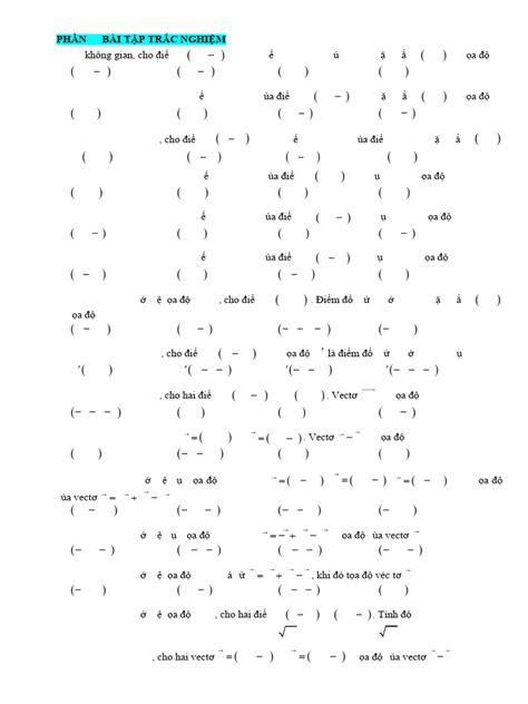 Bieu Thuc Vec Tơ Pdf