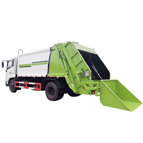 China Heavy Side Loader Garbage Compactor Disposal Truck For Sale