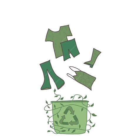 Premium Vector Recycle Clothes Sign Vector Eco Friendly Emblem