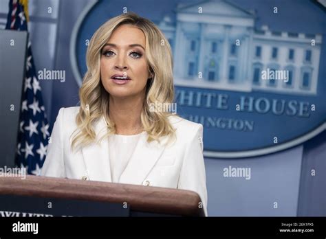 Kayleigh Mcenany White House Press Secretary Speaks During A Press