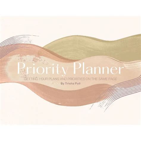 Priority Planner Homeschooling With Confidence