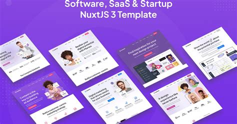 Martex Software Saas And Startup Nuxtjs 3 Site Templates Ft Creative And Product Envato